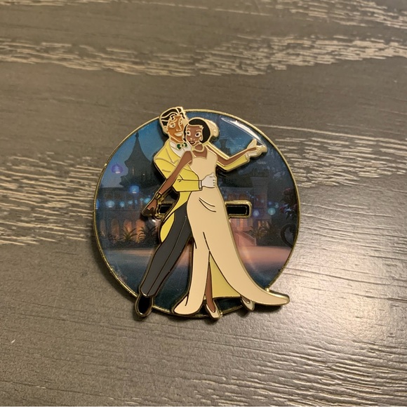 Disney | Accessories | Disney Princess Tiana And Naveen Interactive Pin ...